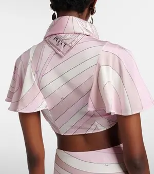 Emilio Pucci Occhi Silk Twill Scarf