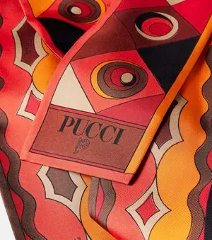 Emilio Pucci Manuba Silk Twill Scarf
