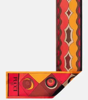 Emilio Pucci Manuba Silk Twill Scarf