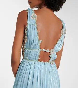 Costarellos Embellished Gown