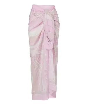 Emilio Pucci Iride Cotton Beach Cover-up - Pink