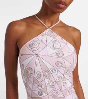 Emilio Pucci Occhi Open-back Swimsuit