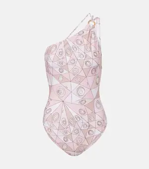 Emilio Pucci Occhi One Piece Swimsuit - Pink