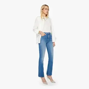 MOTHER The Hustler Skimp Kissing The Caddy Jeans - Blue