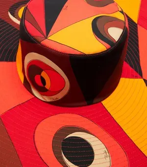 Emilio Pucci Reversible Cotton Hat