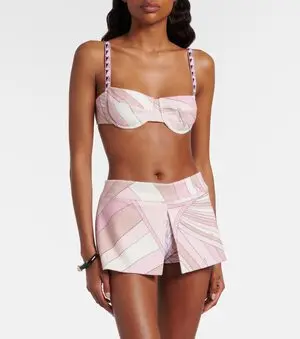 Emilio Pucci Iride Bikini Top