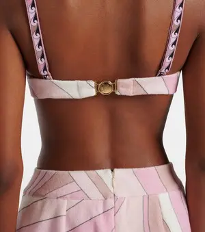 Emilio Pucci Iride Bikini Top