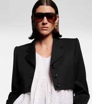 Chloé Oversized Logo Sunglasses