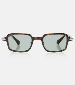 Cartier Signature C Rectangular Sunglasses - Brown