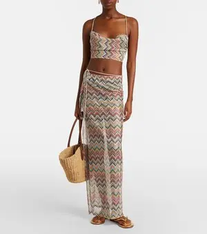 Missoni Zigzag Crop Top