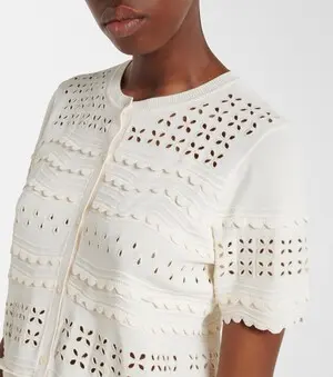 Ulla Johnson Abriana Eyelet Cardigan
