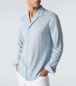 UMIT BENAN Franco Silk Shirt
