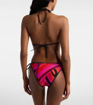 Emilio Pucci Iride Bikini Top - Multicoloured