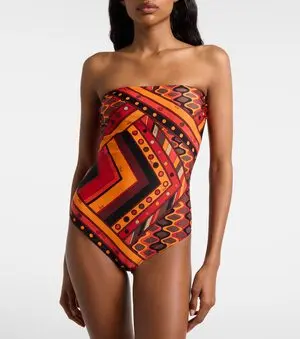 Emilio Pucci Vivara One-piece Swimsuit - Orange
