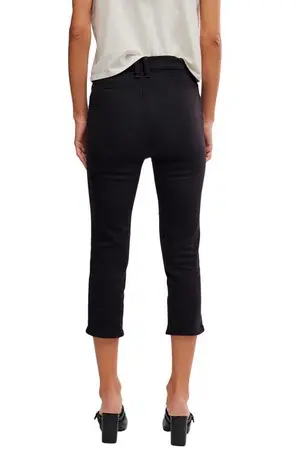 Free People Hot Take Crop Slim Fit Jeans