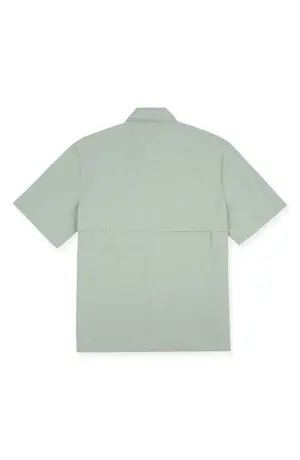 PAPER PLANES Utility Short Sleeve Button-up Shirt