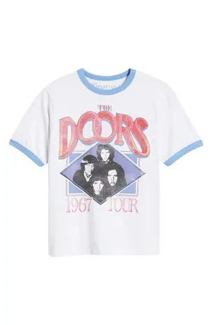 MERCH TRAFFIC The Doors 1967 Tour Ringer Graphic T-shirt