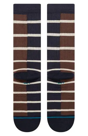 Stance Double Vision Stripe Crew Socks