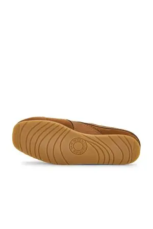 Dries Van Noten Suede And Calf Leather Mule Sneakers - Tan