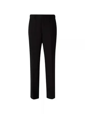 BERWICH Lucano Pressed-crease Trousers - Black