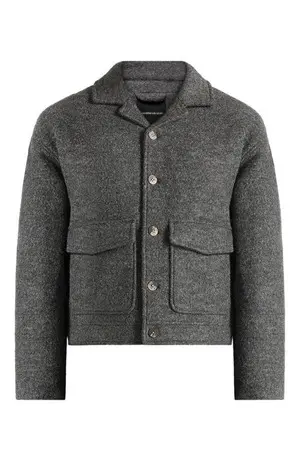 Manière De Voir Maniere De Voir Aurel Wool Jacket With Revere Collar
