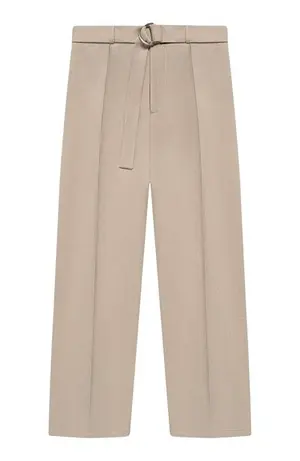 Manière De Voir Manìere De Voir Relaxed Fit Belted Tailored Trousers