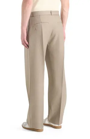 Manière De Voir Manìere De Voir Relaxed Fit Belted Tailored Trousers