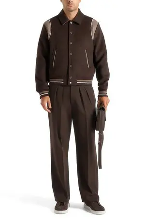 Maniere De Voir Button Detailed Outerwear For Men