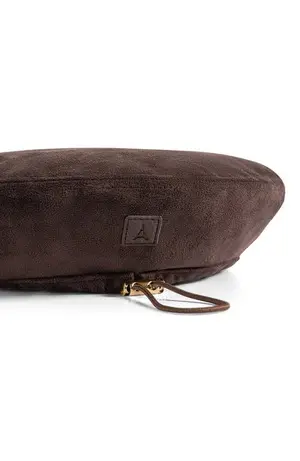 Manière De Voir Manier De Voir Suede Beret - Brown
