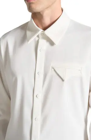 Manière De Voir Tom Slim Fit Tailored Stretch Dress Shirt - Black