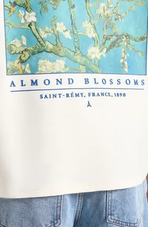 Manière De Voir Anders Almond Blossoms Cotton T-shirt