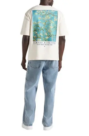 Manière De Voir Anders Almond Blossoms Cotton T-shirt