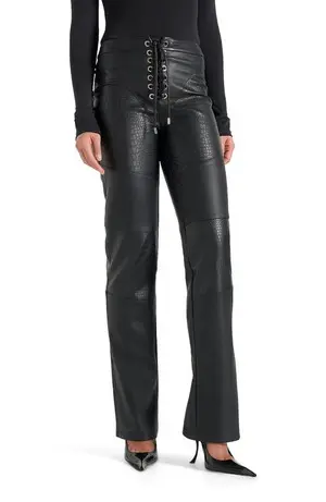 Maniere De Voir Straight Leg Pants For Women