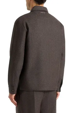 Manière De Voir Elliot Melange Tailored Shirt