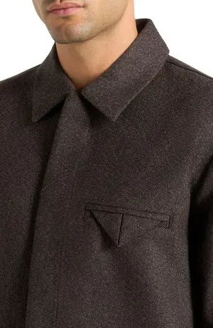 Manière De Voir Elliot Melange Tailored Shirt