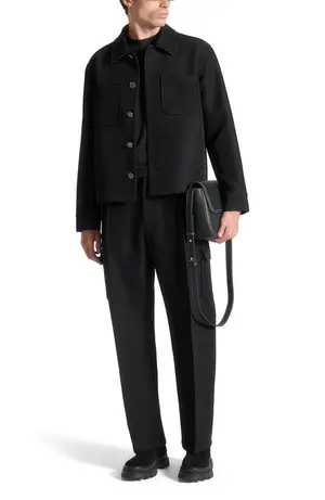 Manière De Voir Relaxed Fit Twill Pocket Trousers