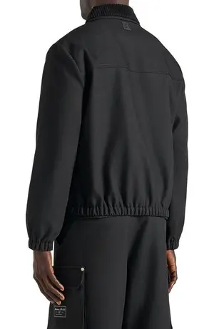 Manière De Voir Twill Signature Jacket - Black