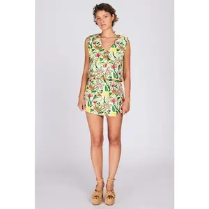 RACHEL ANTONOFF Georgia Top With Floral Embroidery