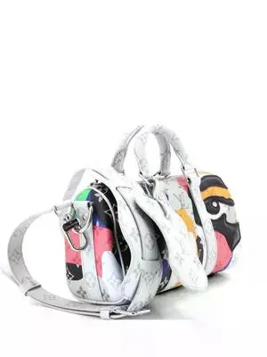 COACH Floral Print Satchel Bags