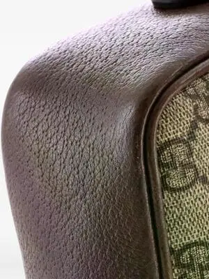 Gucci Ophidia Flap Shoulder Bag Gg Coated Canvas