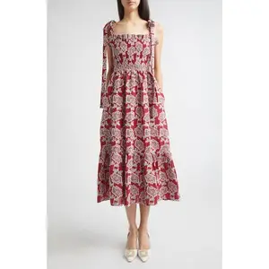 Erdem Square Neck Day Dresses