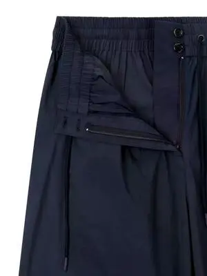 STUDIO TOMBOY Elasticated Drawstring Wide-leg Trousers - Blue