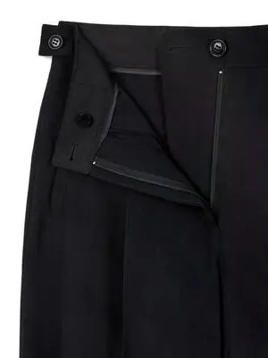STUDIO TOMBOY Pleated Wide-leg Trousers - Blue