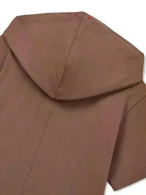STUDIO TOMBOY Short Sleeve Textured Hoodie