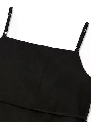 STUDIO TOMBOY Belted Asymmetric Hem Top