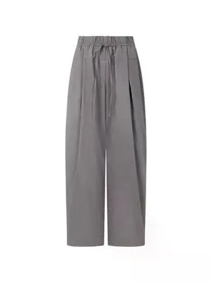 STUDIO TOMBOY Drawstring Pleated Trousers - Grey