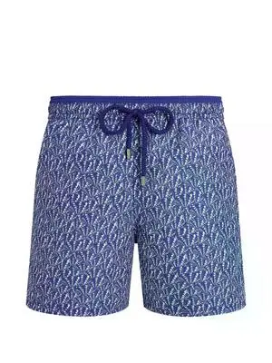 Vilebrequin Graphic Shell Swim Shorts - Blue