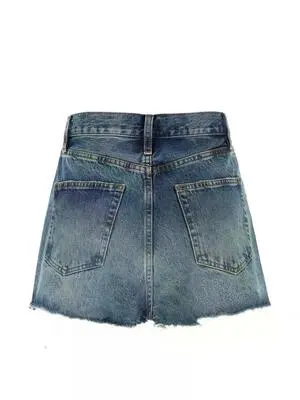 FRAME The Dare Frayed Denim Shorts