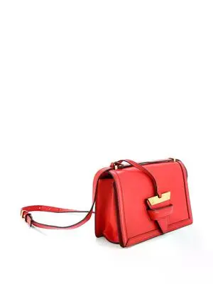Loewe Barcelona Leather Medium Shoulder Bag - Red