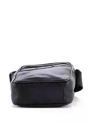 LOUIS VUITTON Monogram Shadow Leather Danube Pm Crossbody Bag - Black